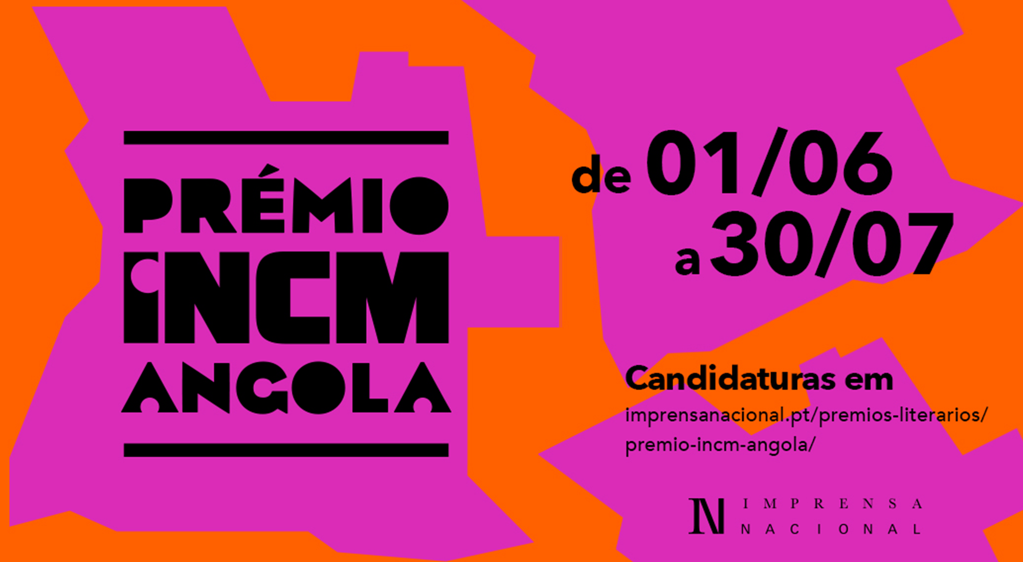 Candidaturas à 2.ª edição Prémio Literário INCM/Angola - INCM